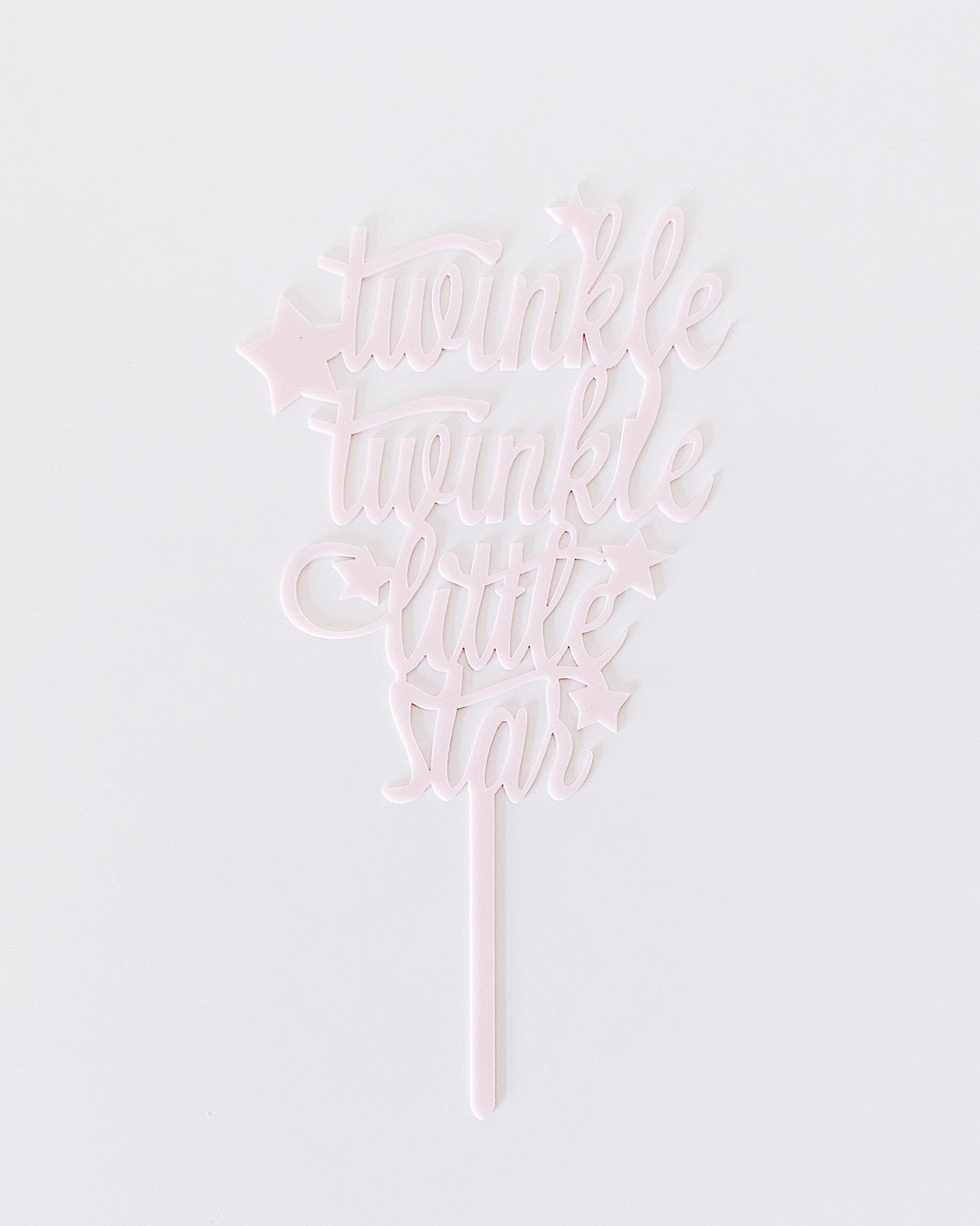 "Twinkle Twinkle Little Star" Cake Topper – cakejuliacake